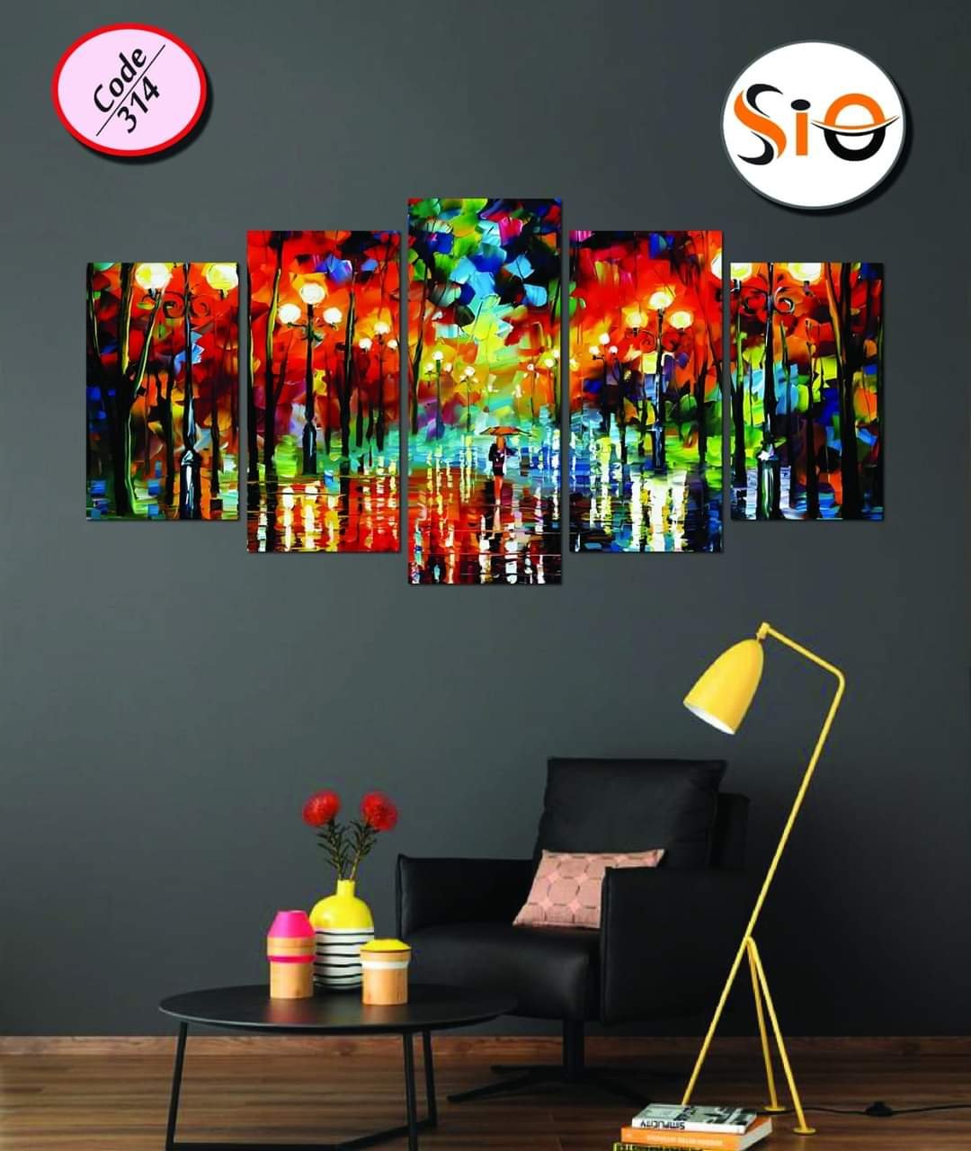 Wall Canvas Code-314 - Stay in Online